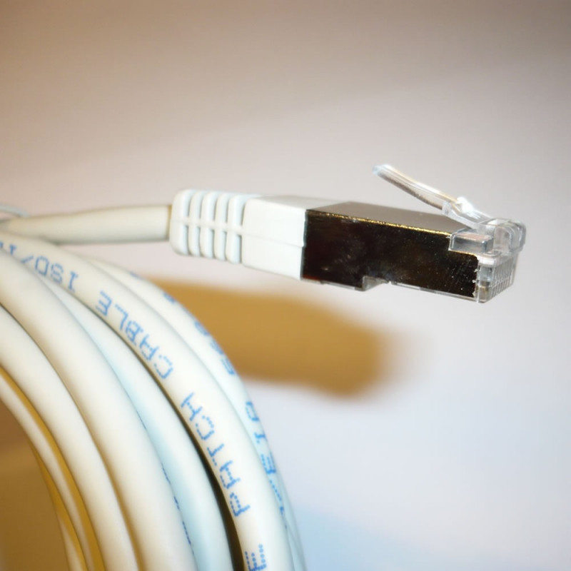 Cordon RJ45 Cat.6 F/UTP - 3M - Gris