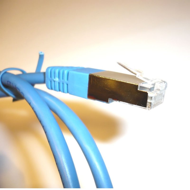 Cordon RJ45 Cat.6 F/UTP - 3M - Bleu