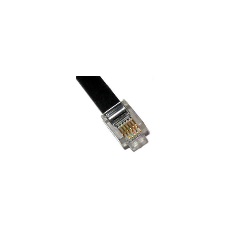 Connecteur mâle RJ11 (câble plat)
