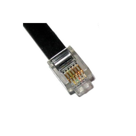 Connecteur mâle RJ11 (câble plat)